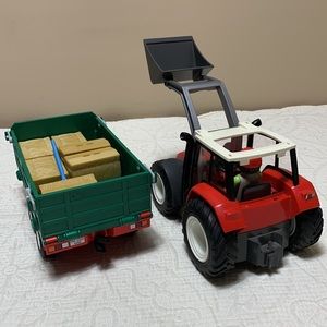 Playmobil | Toys | Tractor Whay Trailer 4496 By Playmobil Complete ...